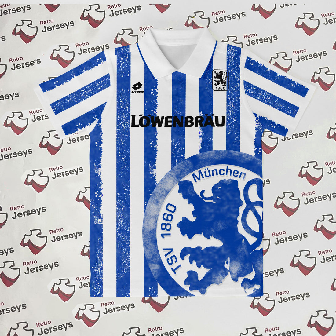 TSV 1860 München Shirt 1994-1995 Home - Retro Jersey, TSV 1860 München ...