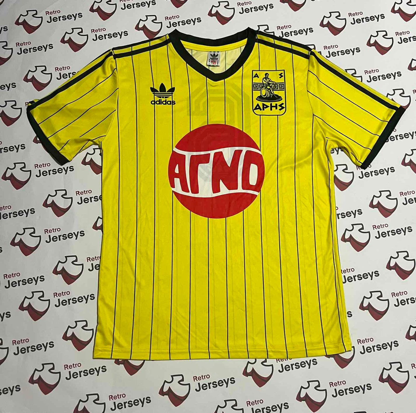 Aris Thessaloniki Shirt 1983-1984 Home - Retro Jerseys, φανέλα Άρη